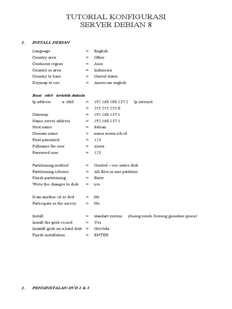 Modul Debian & Mikrotik LSP | PDF | Ip Address | Domain Name System