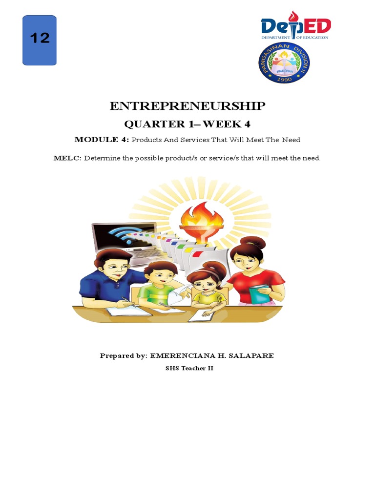 Entrep 4 | PDF | Goods | Final Good