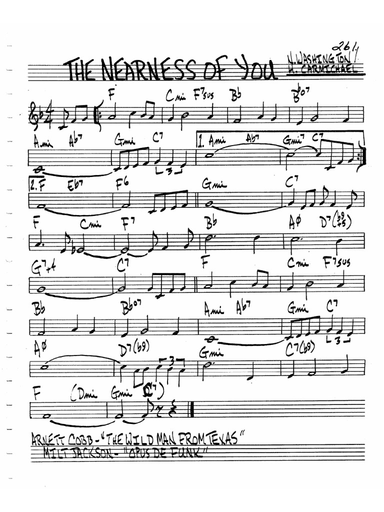 Nearness of You | PDF