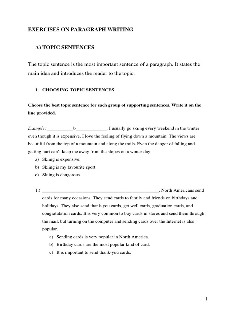 Guidelines for Effective Paragraph Writing | PDF | Vegetables