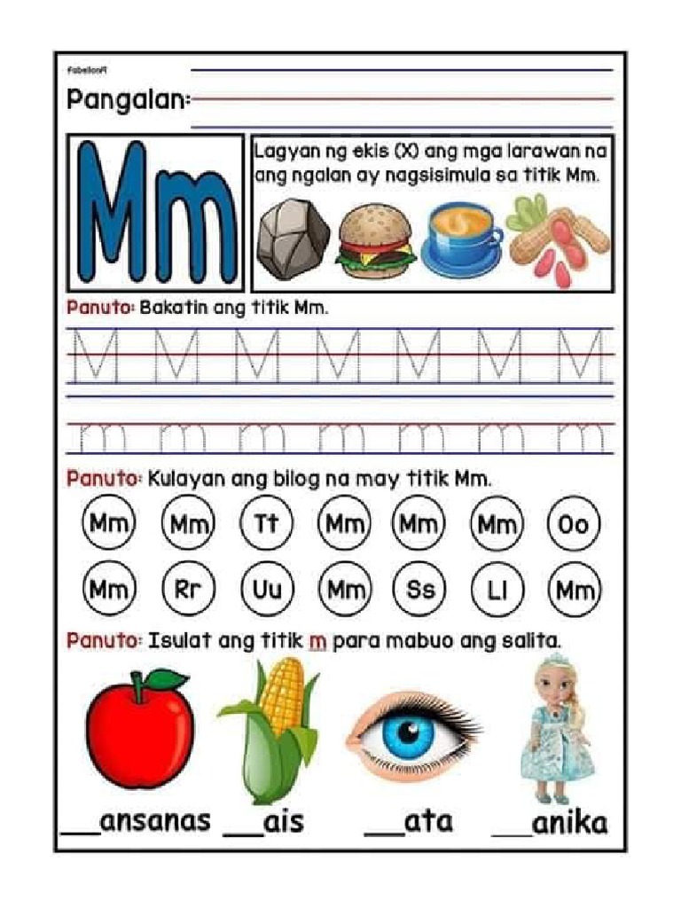 Act Sheets Letters | PDF