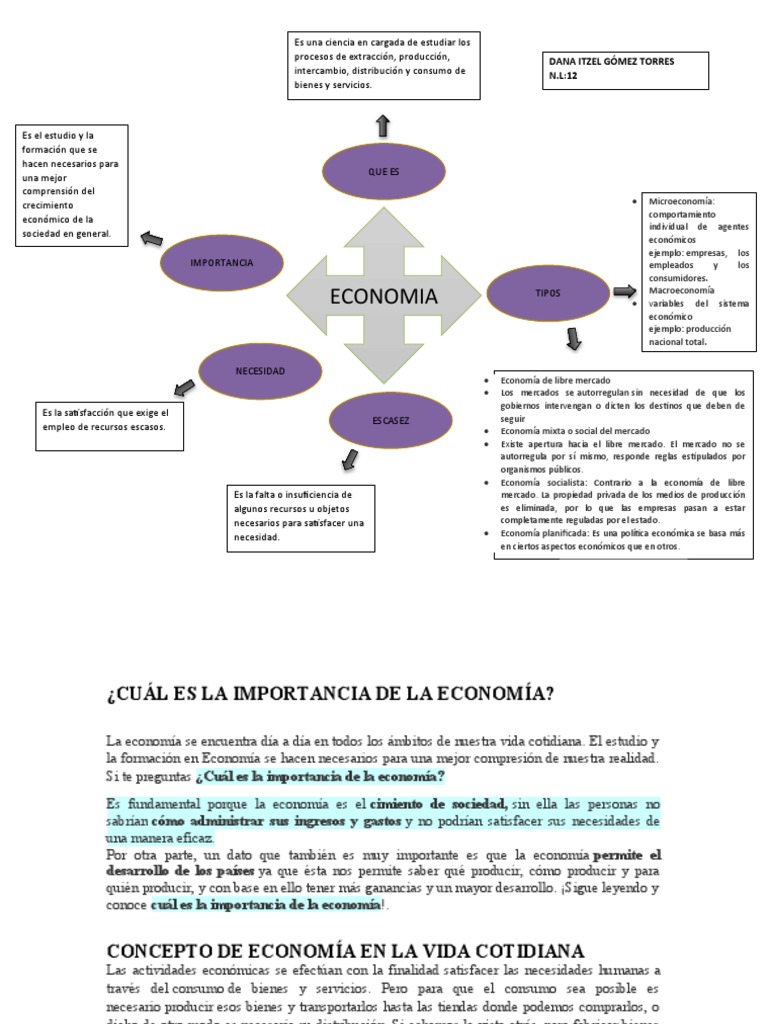 Lectura Economia-1 | PDF | Ciencias económicas | Bienes
