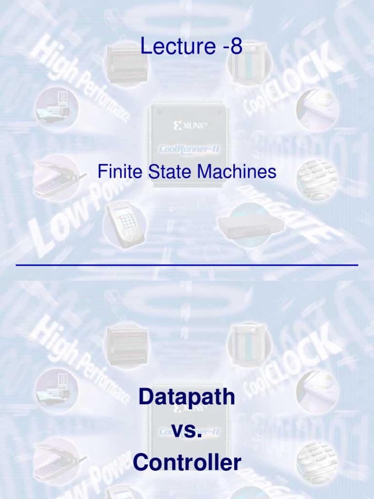 Lecture 8 FSM | PDF | Vhdl | Logic Synthesis