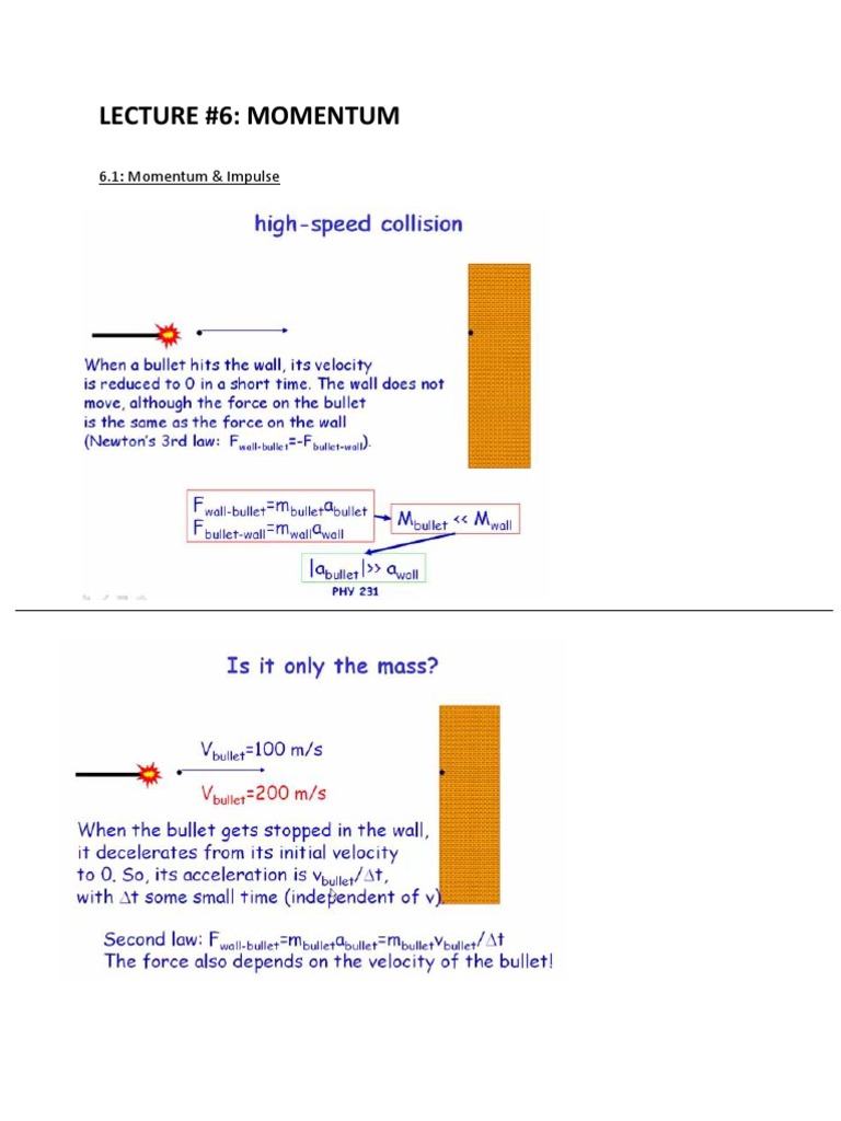 Understanding Momentum and Collisions | PDF