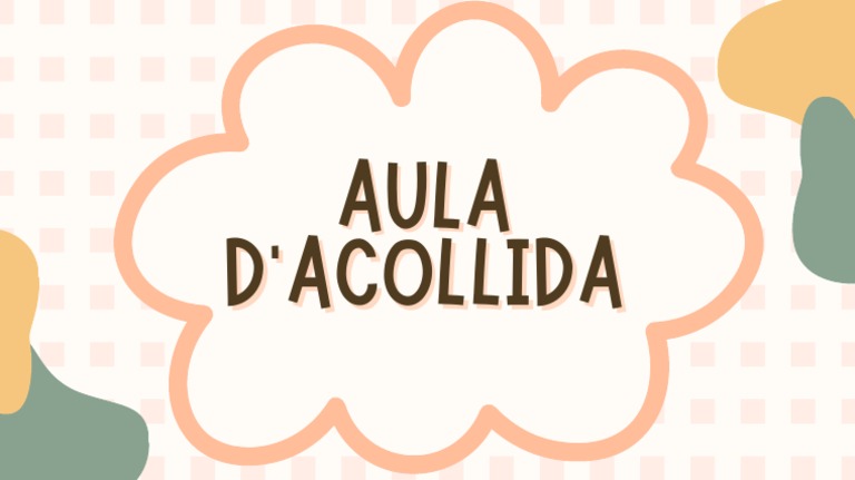 Aula D'acollida | PDF