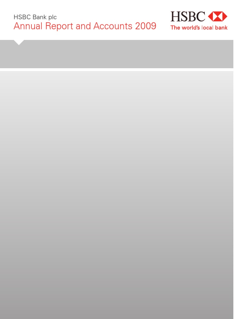 Annual Results 2009 Full | PDF | Hsbc | Banks