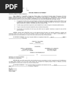 SPA Tax DEc | PDF | Power Of Attorney | Common Law