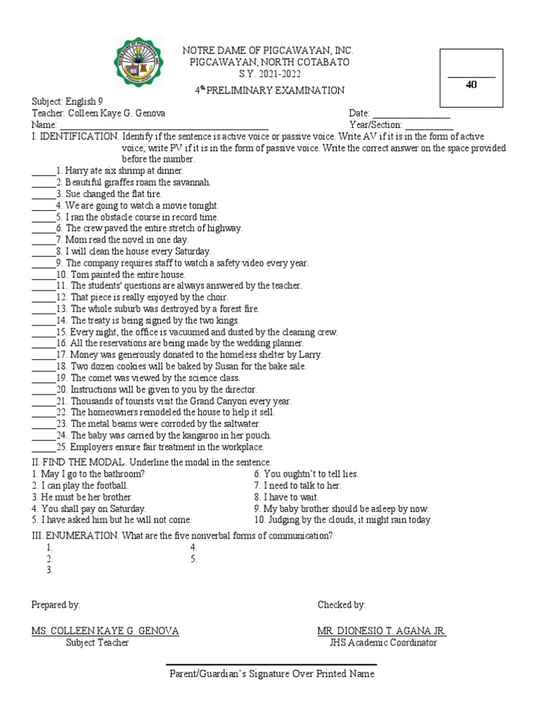 English 9 Q4 M1 | PDF