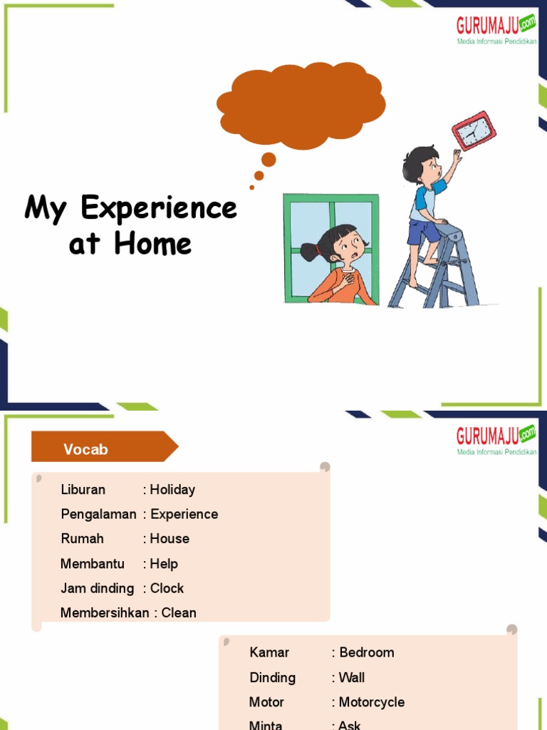 Sub 1. My Experience at Home | PDF