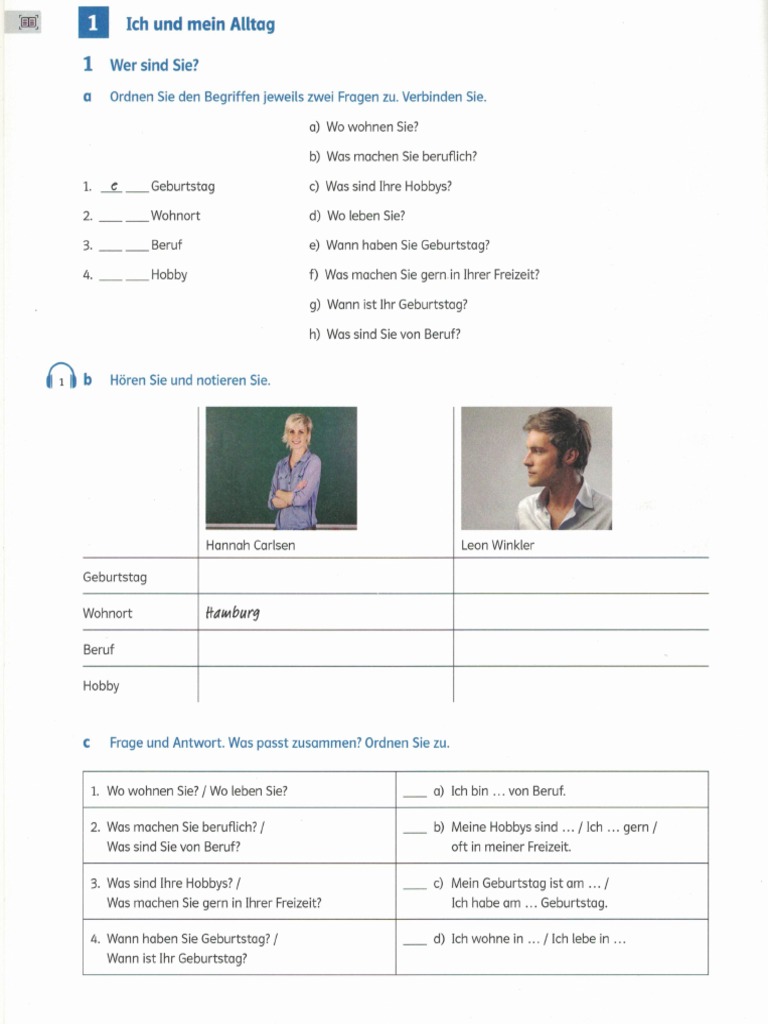 DI Hören A2 01-04 | PDF