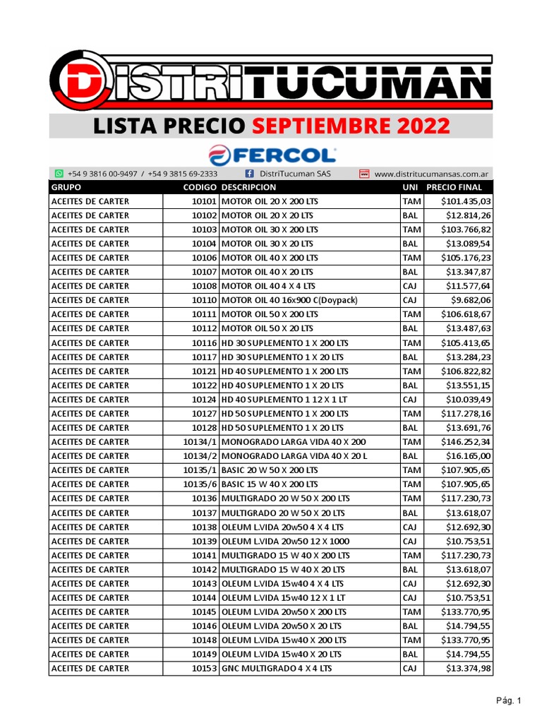 Fercol - 09-22 | PDF | Tecnología