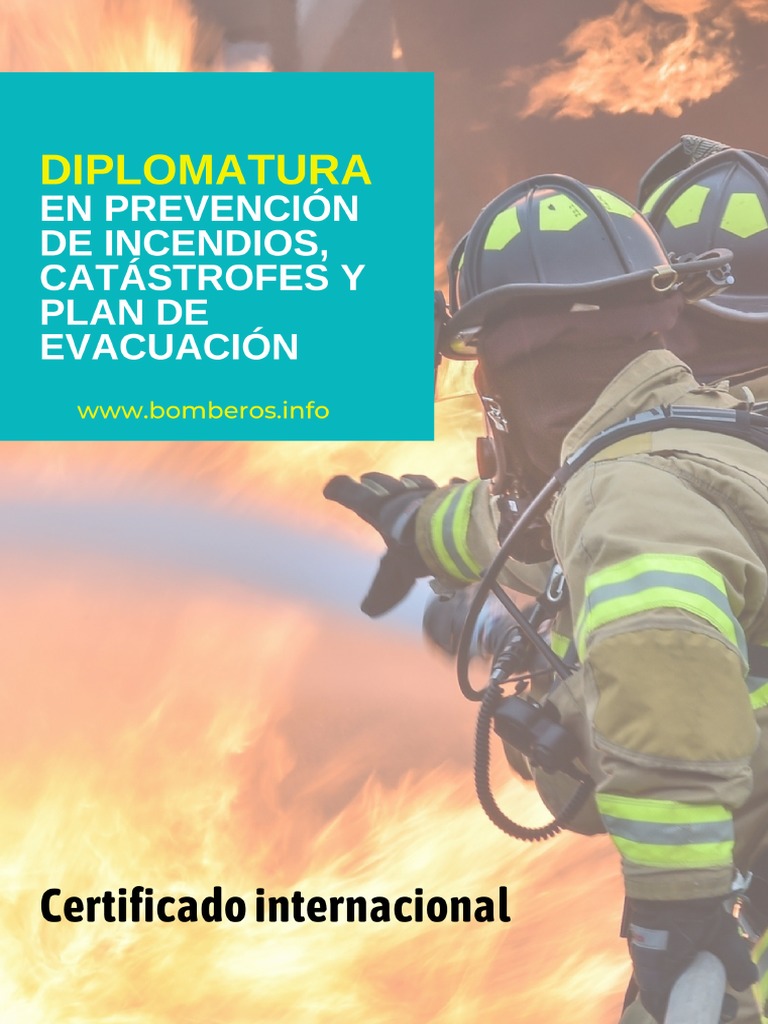 Diplomatura en Prevención de Incendios, Catástrofes y Plan de Evacuación | PDF