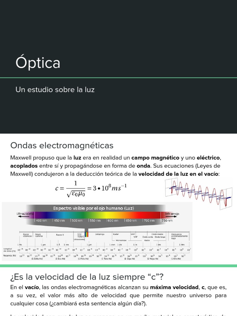Tema 6 - Óptica | PDF | Ojo humano | Ligero