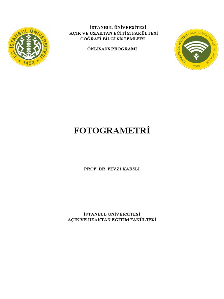 Fotogrametri | PDF