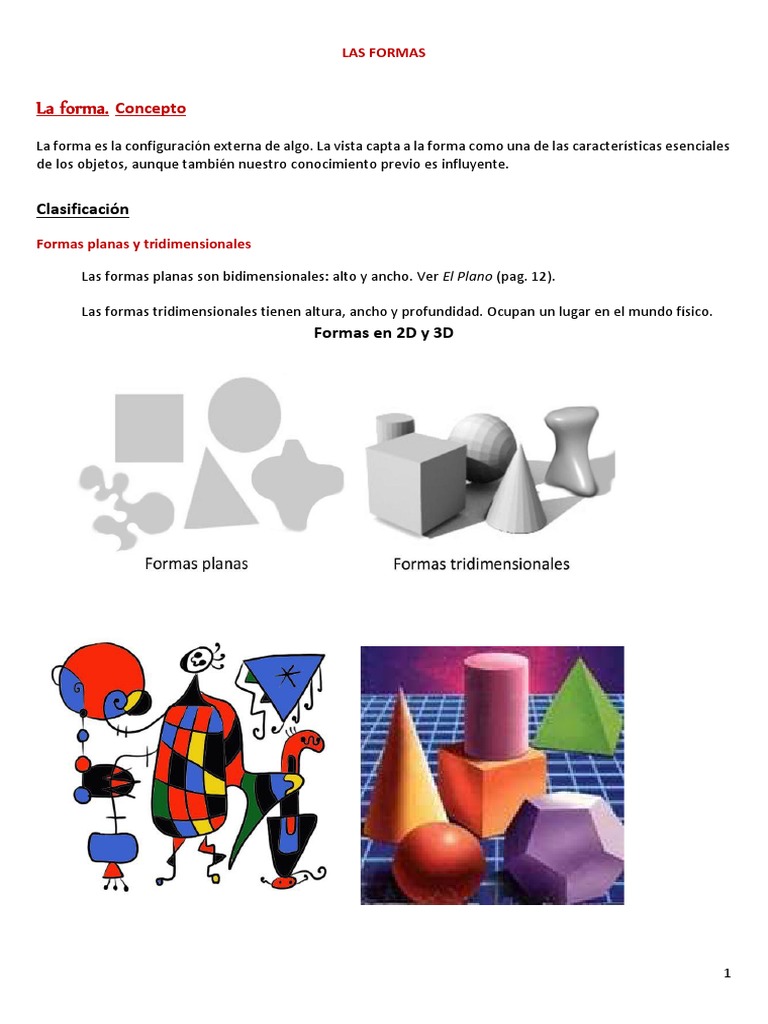 Las Formas | PDF