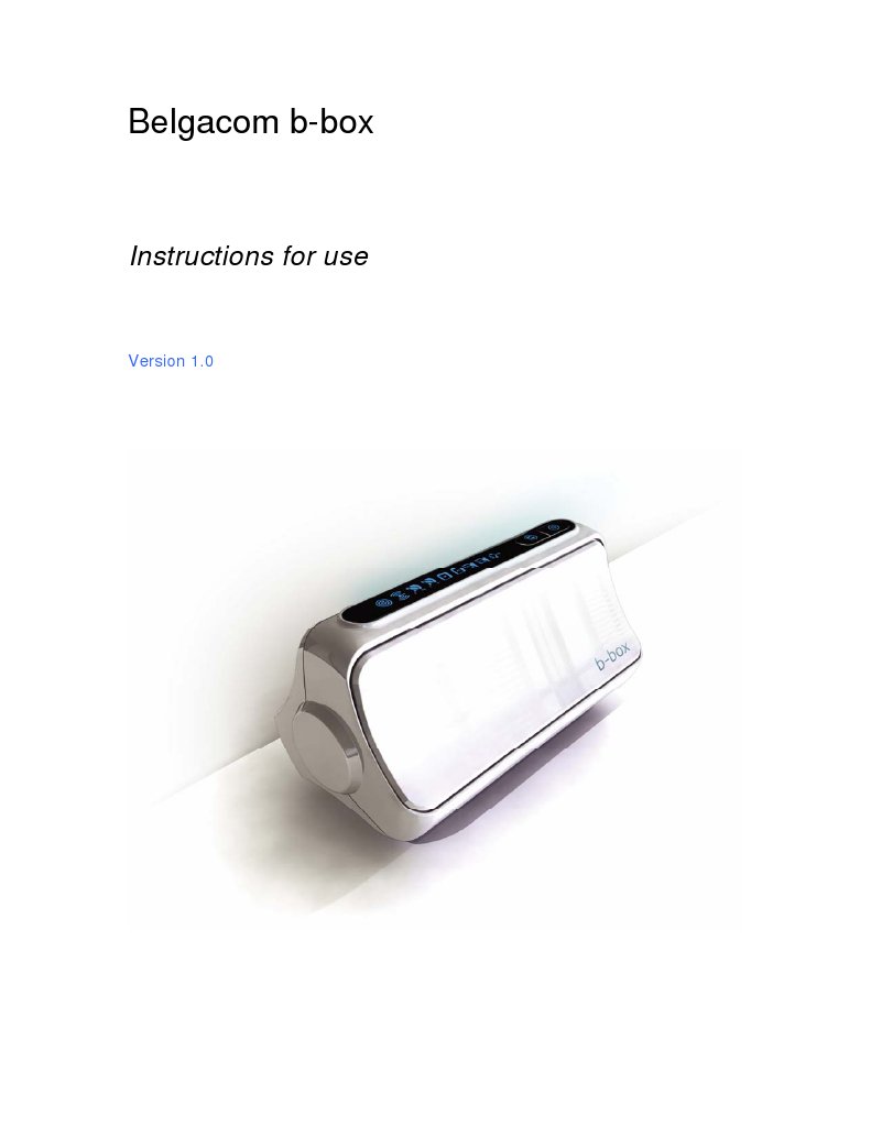 Bbox Handleiding | PDF | Asynchronous Transfer Mode | Ip Address