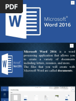 Microsoft Word For Beginners | PDF | Cursor (User Interface) | Microsoft Word