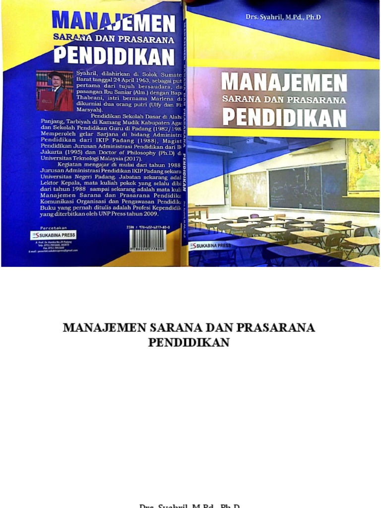 Buku Manajemen Sarana Dan Prasarana Pendidikan Syahril | PDF