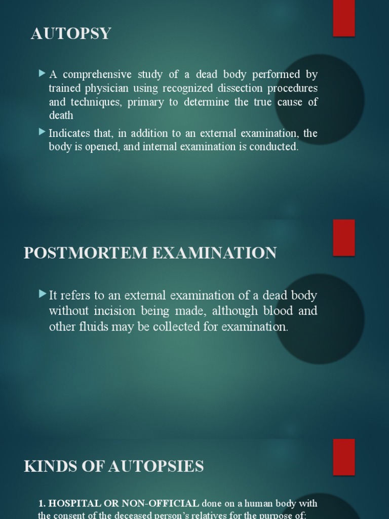 Autopsy - Sexual Deviations | PDF | Autopsy | Death