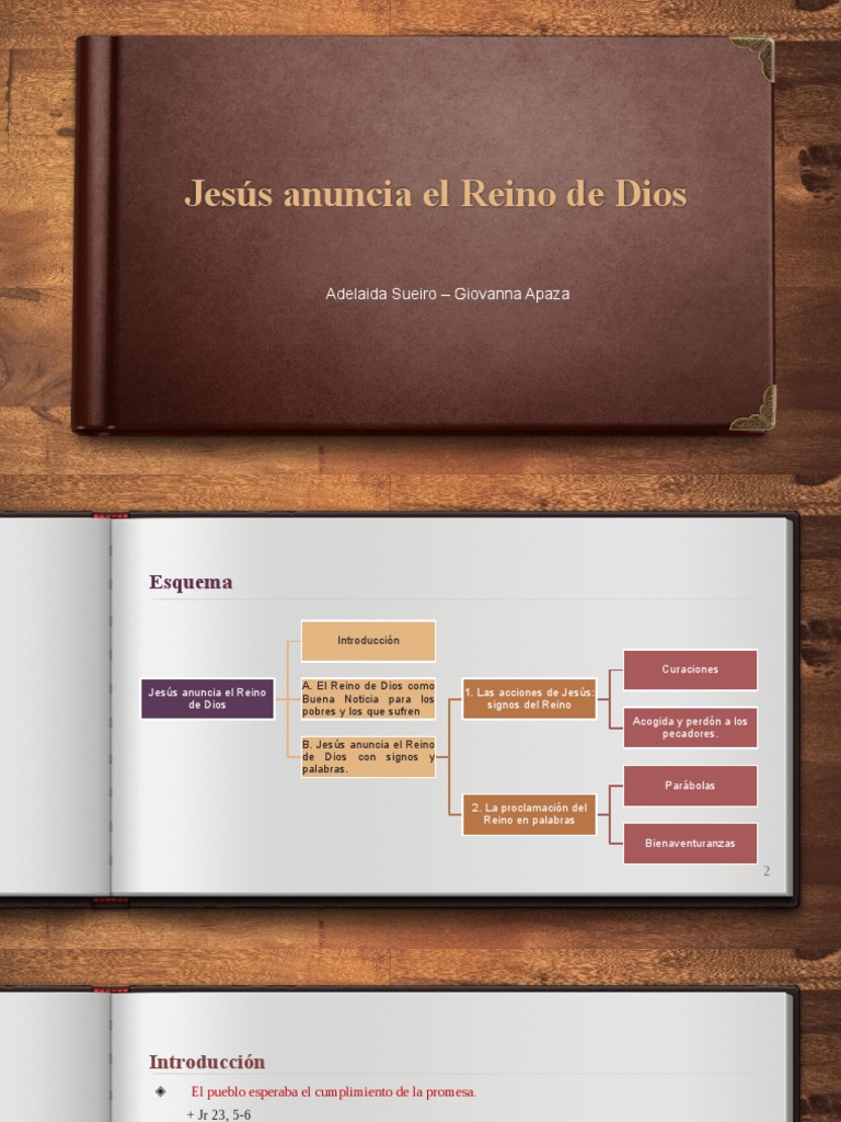 Jesús Anuncia El Reino de Dios | PDF | Jesús | Reinado y reino de dios Jesús Anuncia El Reino de Dios | PDF | Jesús | Reinado y reino de dios