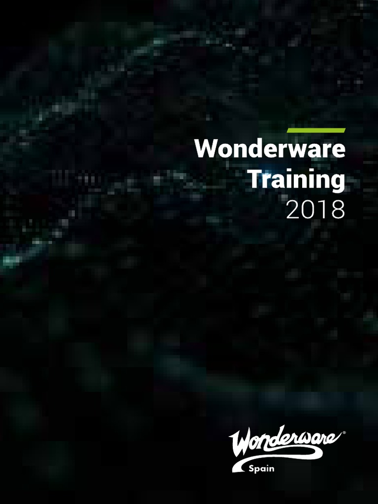 Training Wonderware 2018 | PDF | Software | Flujo de trabajo
