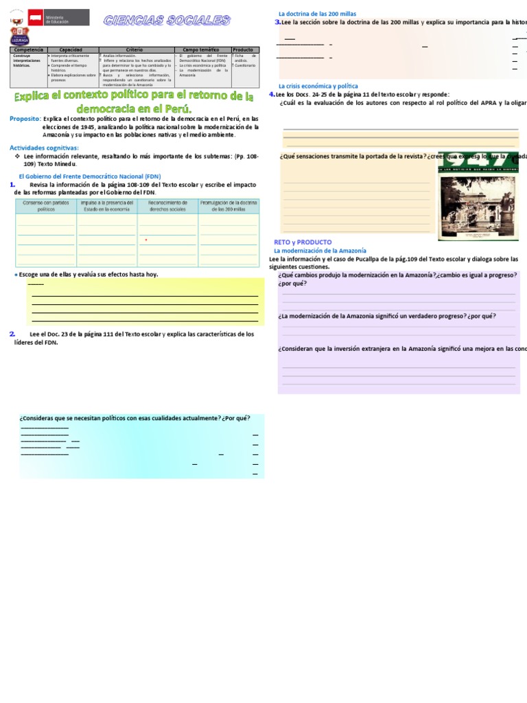 Guia de Aplicación-4-Exp-4-5° | PDF | Democracia | Ideologías políticas