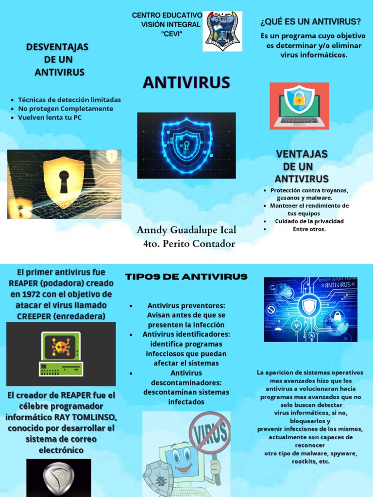 Centro Educativo Visión Integral Cevi | PDF | Software antivirus | Edad ...
