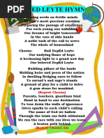 DepEd Leyte Hymn | PDF