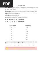 Tonic Solfa Reading 2 | PDF | Scale (Music) | Musical Notation