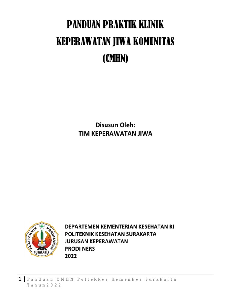 Buku Pedoman CMHN 2022 | PDF