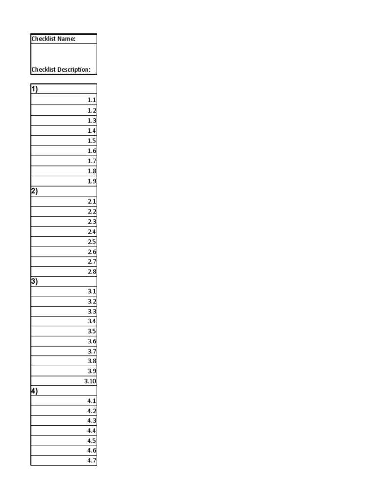 3 Manufacturing 5S Checklist | PDF | Production And Manufacturing ...