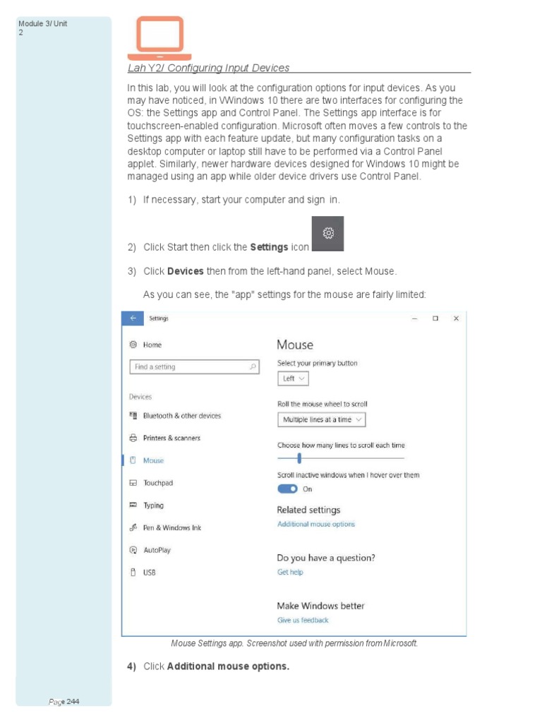 ITFPlus (FC0 U61) Module3 Unit2 MLE2 | PDF | Cursor (User Interface) | Screenshot