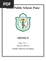 Emi Class 12 Project | PDF | Electromagnetic Induction | Magnetic Field