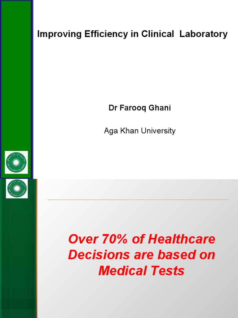 Lab-Efficiency - AFIP | PDF | Medical Laboratory | Laboratories