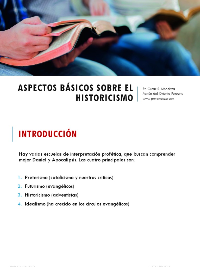 El Historicismo | PDF | Daniel (figura bíblica) | antecristo
