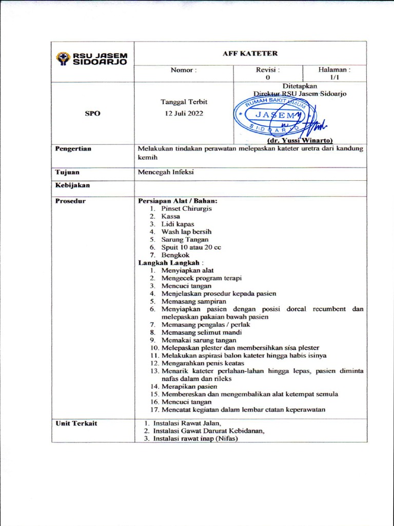 Spo-Aff Kateter | PDF