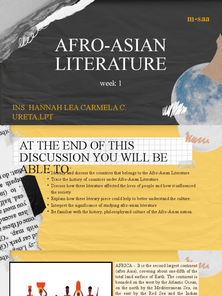 Afro Asian+Literature | PDF | Africa | West Africa