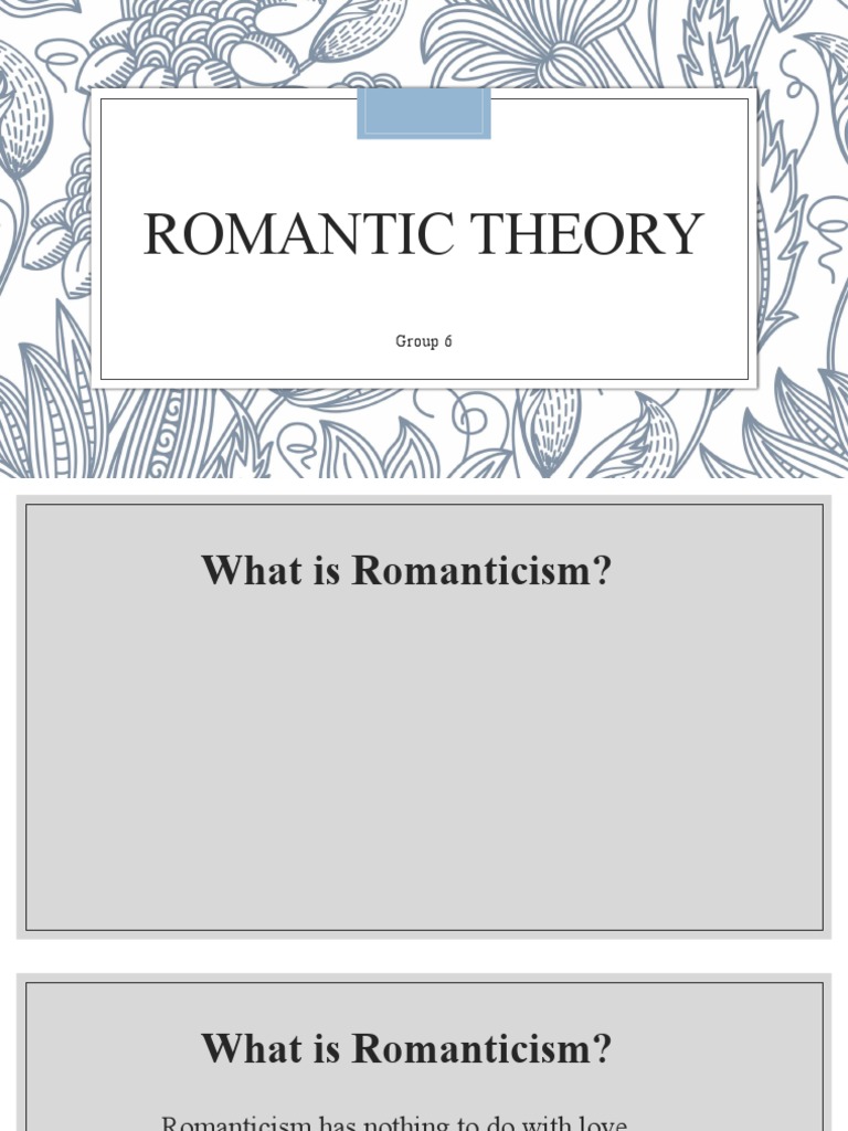 Romantic Theory | PDF | Romanticism | Imagination
