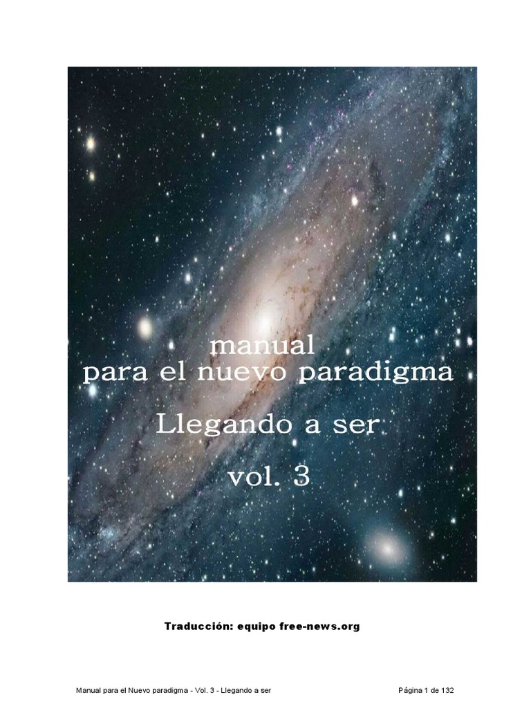 Llegando A Ser - Manual para El New Paradigma - Vol III | PDF | Experiencia | Verdad