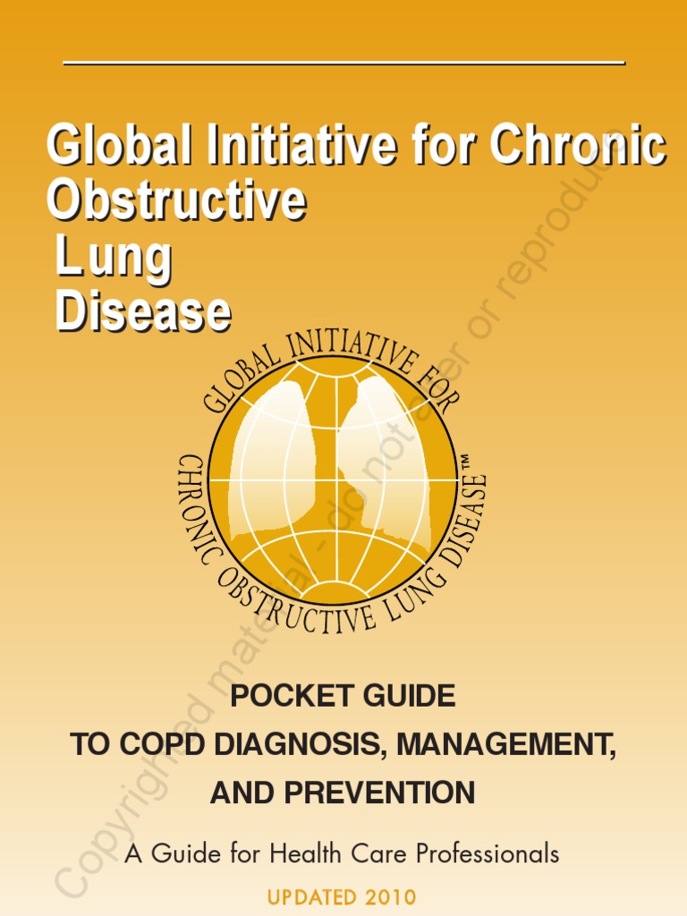 Dpoc - Resumo Gold 2010 | Chronic Obstructive Pulmonary Disease ...