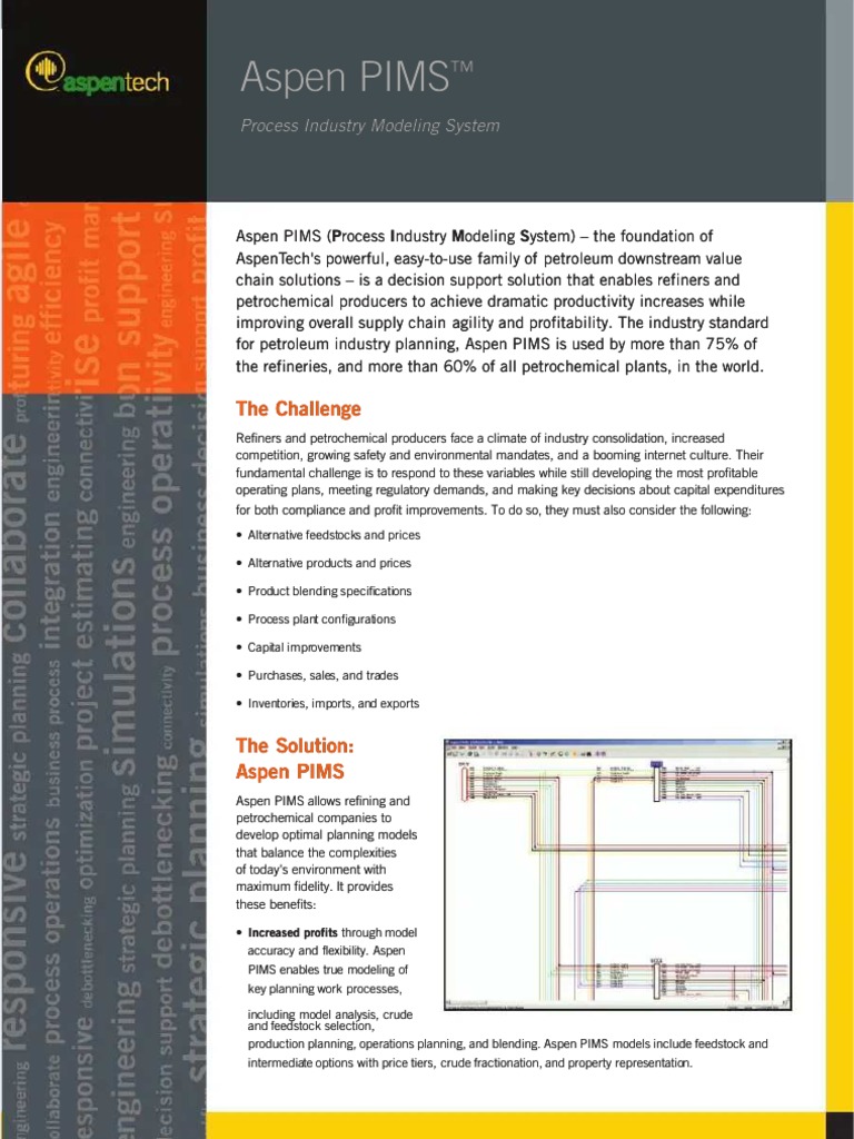 Aspen PIMS Detailed by Each Program | Download Free PDF | Databases ...