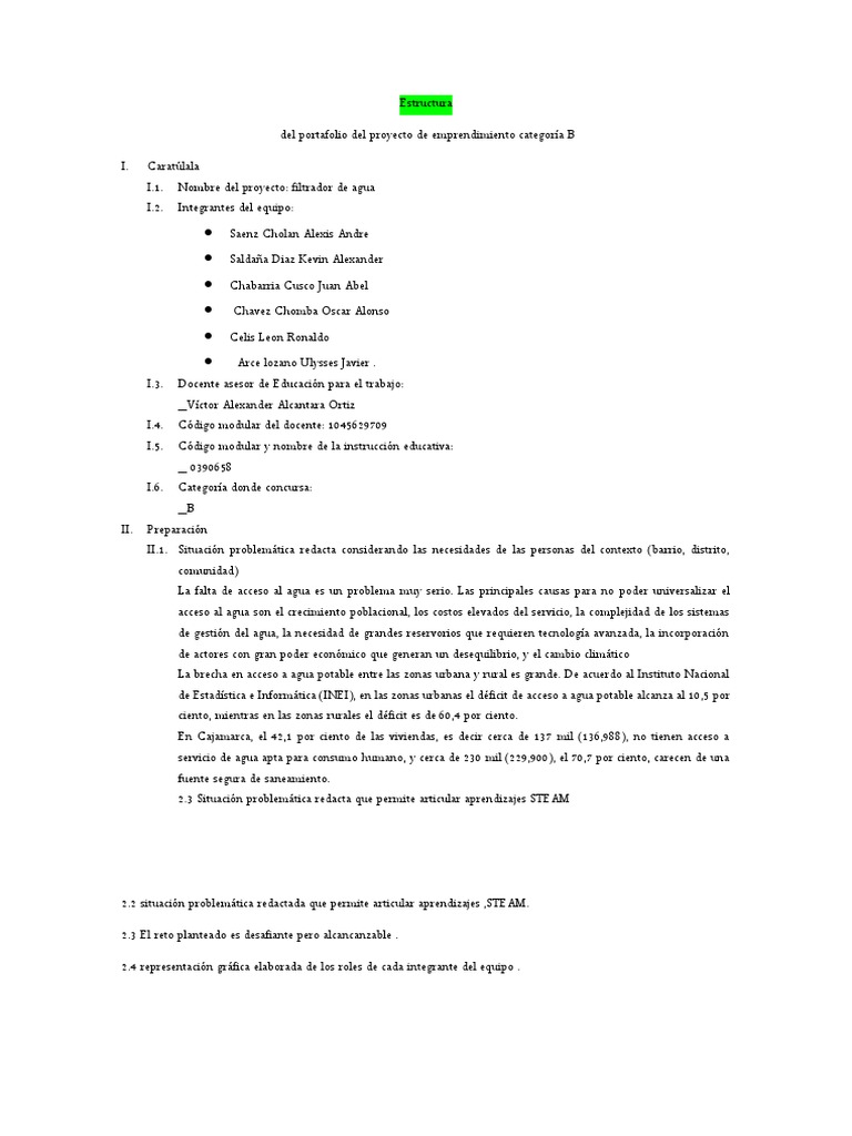 Ept Proyecto | PDF | Agua | Hidrología