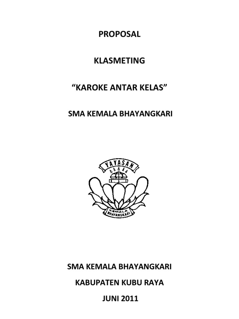 Proposal Class Meeting | PDF