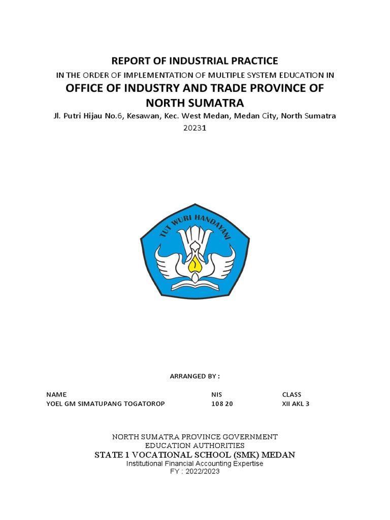 LAPORAN PKL SEKRETARIAT Bahasa Inggris | PDF | Computer File | Printer (Computing)