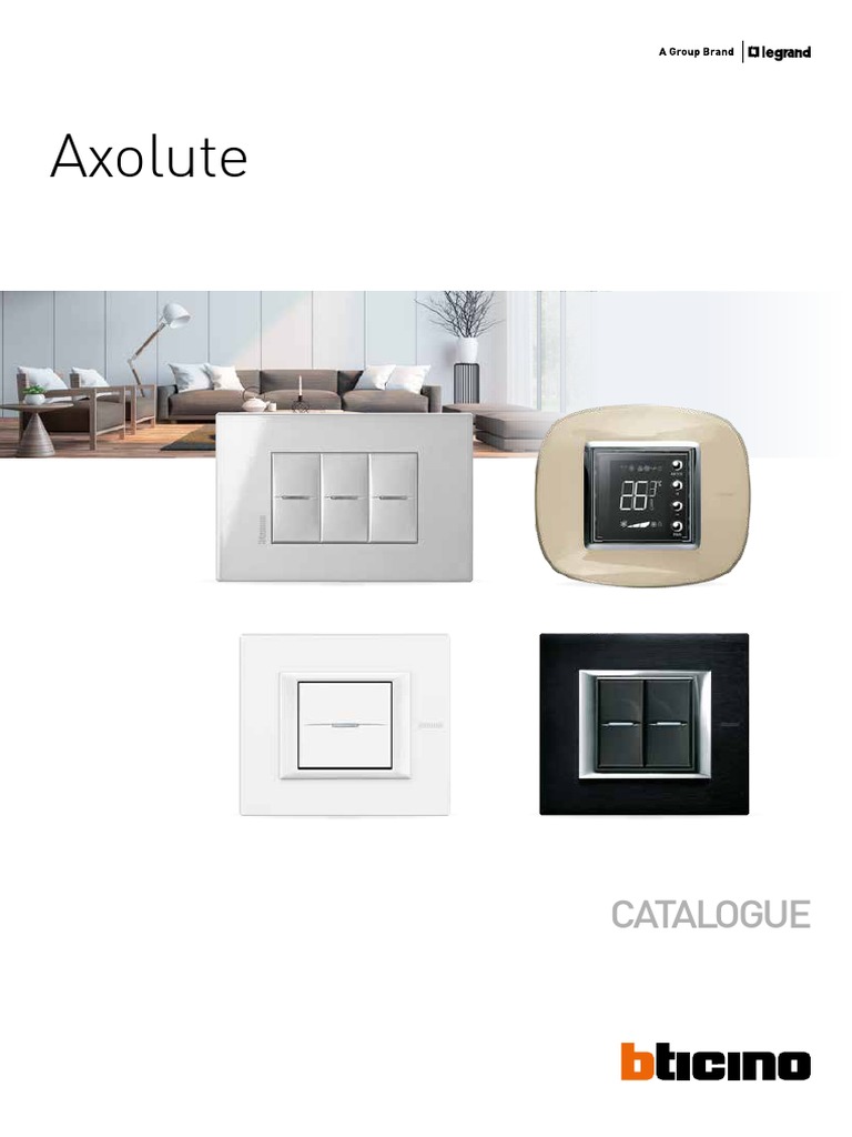 Catalog Axolute | PDF | Ac Power Plugs And Sockets | Electrical Connector