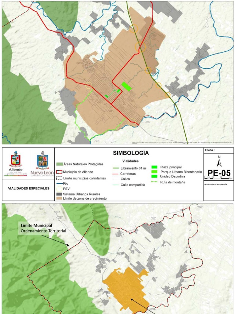 03 Plan Municipal Programa Desarrollo Urbano Allende 2050 - Planos | PDF