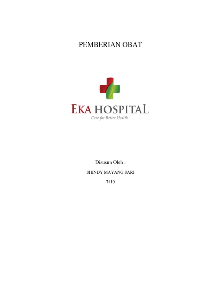 Presentasi Pemberian Obat Pdf