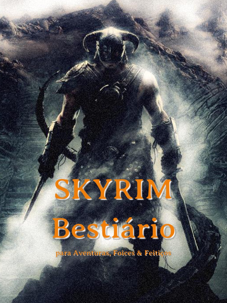 Skyrim - Bestiary | PDF | Dragão