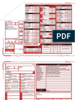 (Template) Cyberpunk RED Character Sheet | PDF