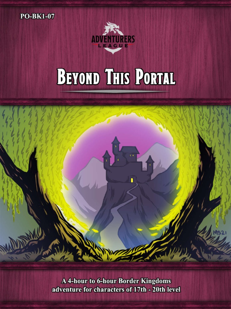 PO-BK-1-07 Beyond This Portal (17-20) | PDF | Wizards Of The Coast ...